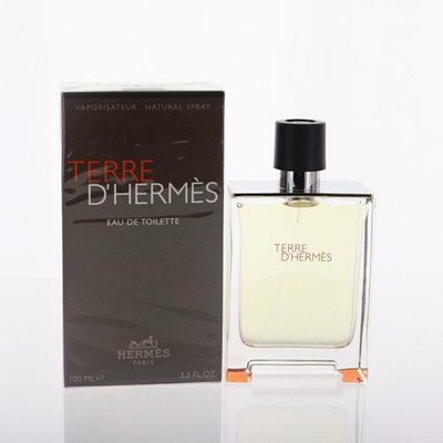 TERRE D'HERMES by Hermes 3.3 oz EDT Spray NEW in Box for Men ...