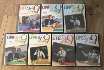 NEW! 7 Graham & Treena Kerr Life Style Number 9 DVDs Vols. 1, 2, 4, 5 ...