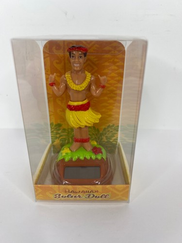 Shaka Hula Man Solar Dashboard Doll Hawaiian Solar Doll KC 747585910927 ...