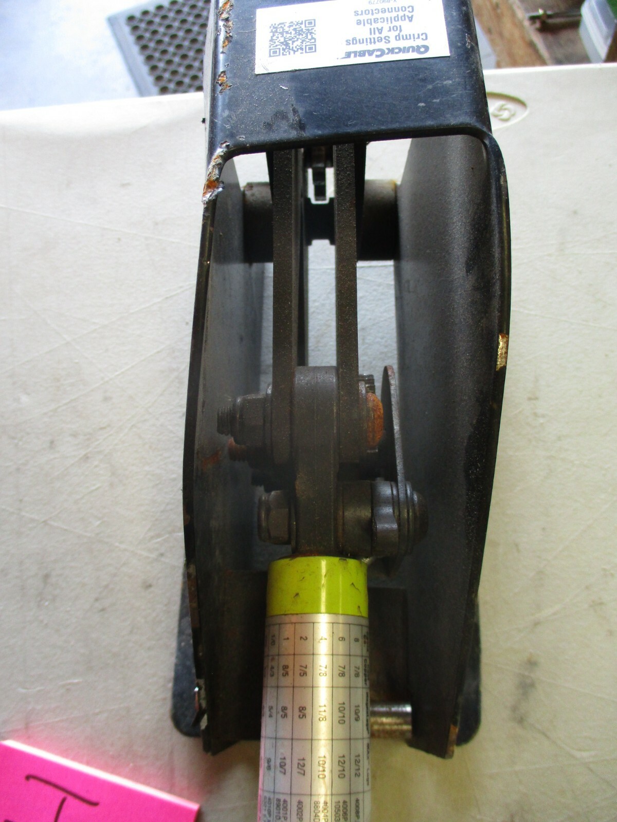 Used Quick Bench Crimp 250, Bent Mount-Fixable, for Electrical Crimping ...