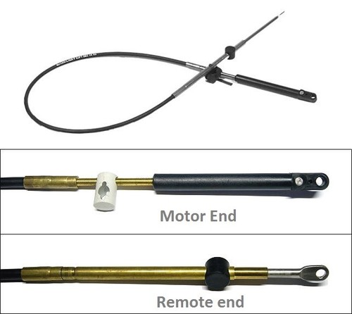 13ft Genuine Mercury Mariner Gear/Throttle GEN1 Remote Outboard Control ...