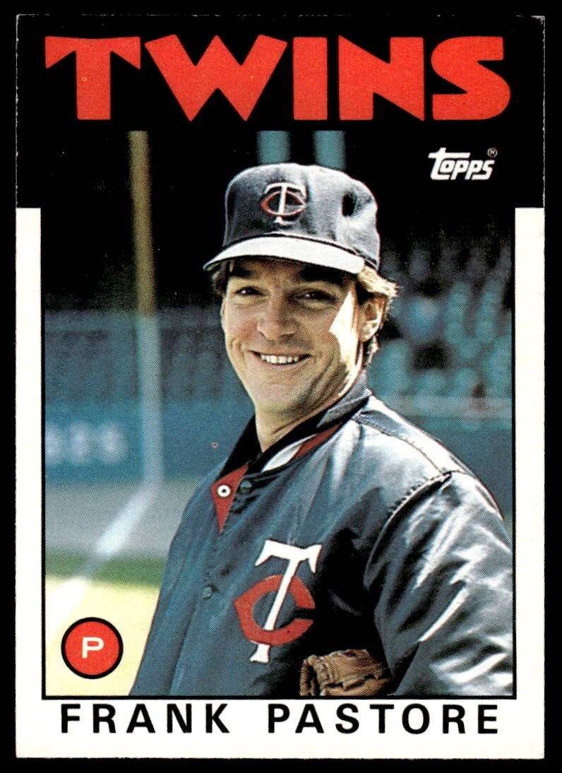 1986 Topps Traded Baseball Card Frank Pastore Minnesota Twins #85T | eBay