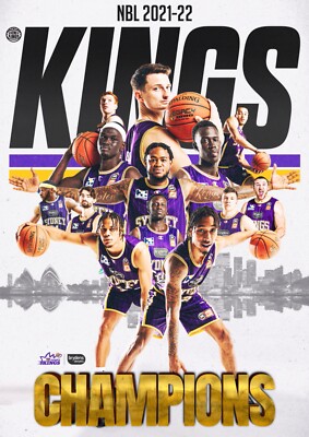 Sydney kings BASKETBALL TEAM POSTER, NBL champions Melb United ...