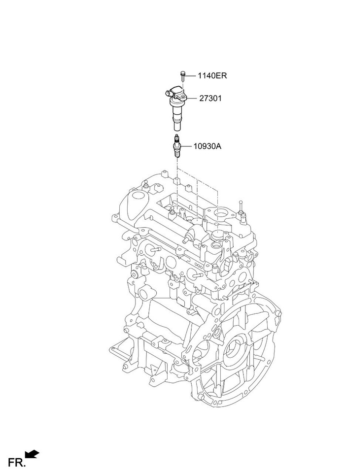 IGNITION COIL 2730104110 FOR HYUNDAI/KIA VENUE/STONIC | eBay