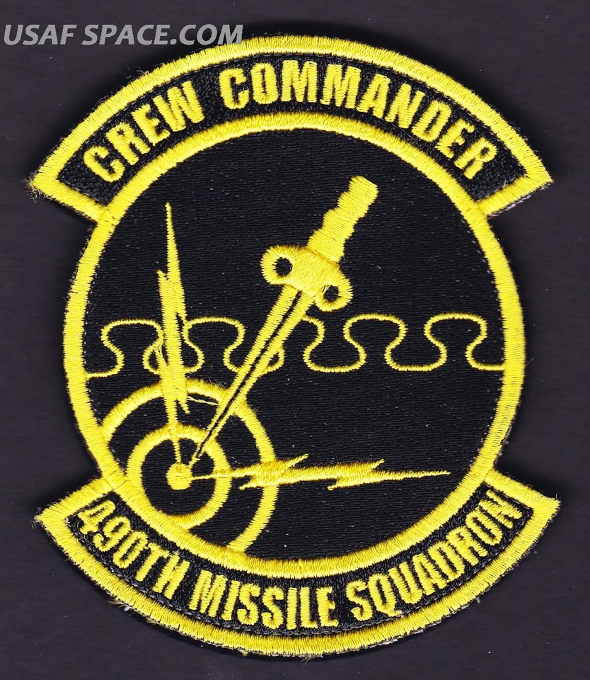 USAF 490th MISSILE SQUADRON - CREW COMMANDER -Minuteman III- Malmstrom ...