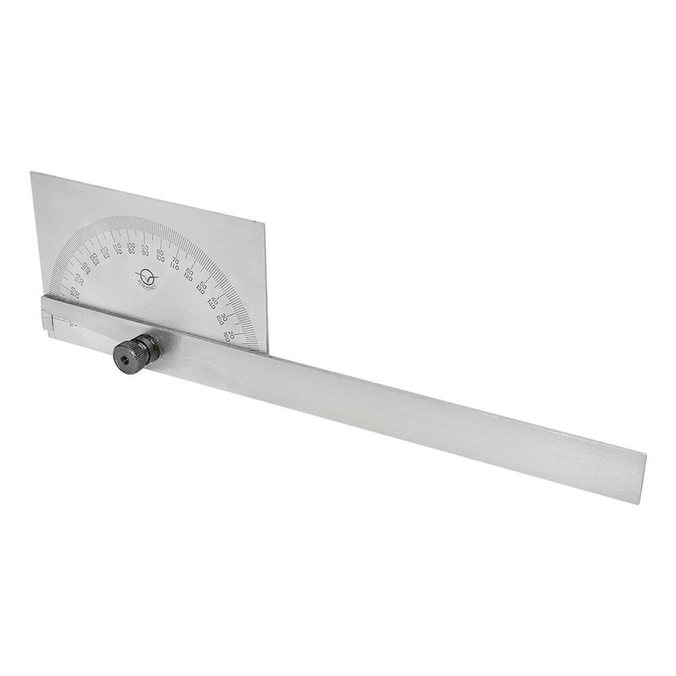 Stainless Steel 180 Degree Square Head Depth Gage Protractor | eBay