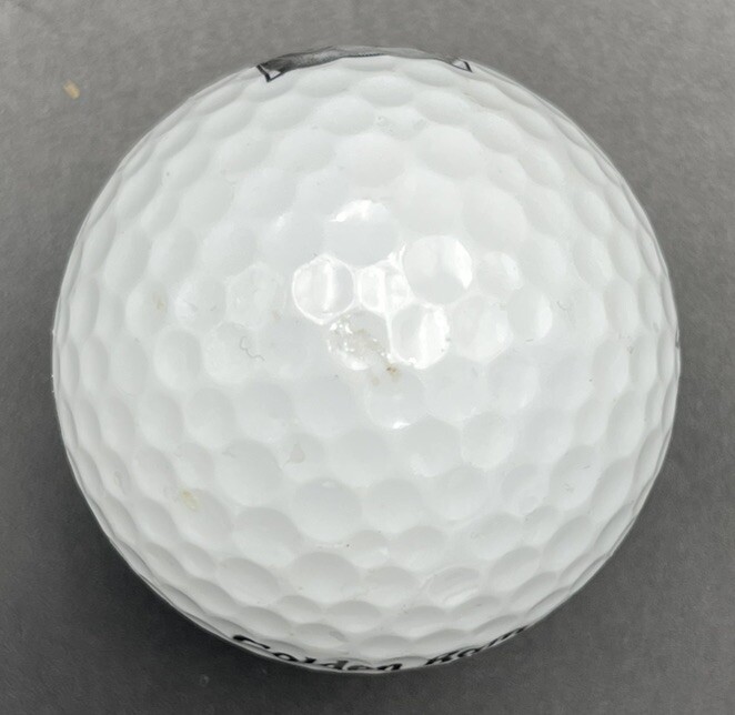 Hit'Em Hard Logo Golf Ball (1) Golden Ram Pre-Owned | eBay