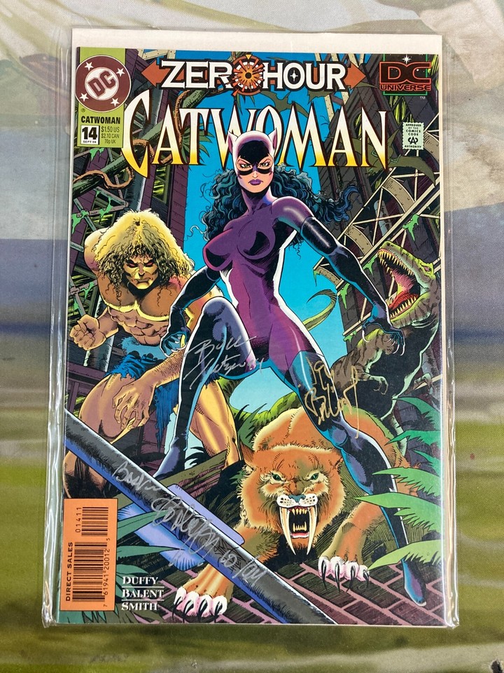 Catwoman #6-14 Signed Jo Duffy, Buzz Setzer, Jim Balent - Knightquest ...