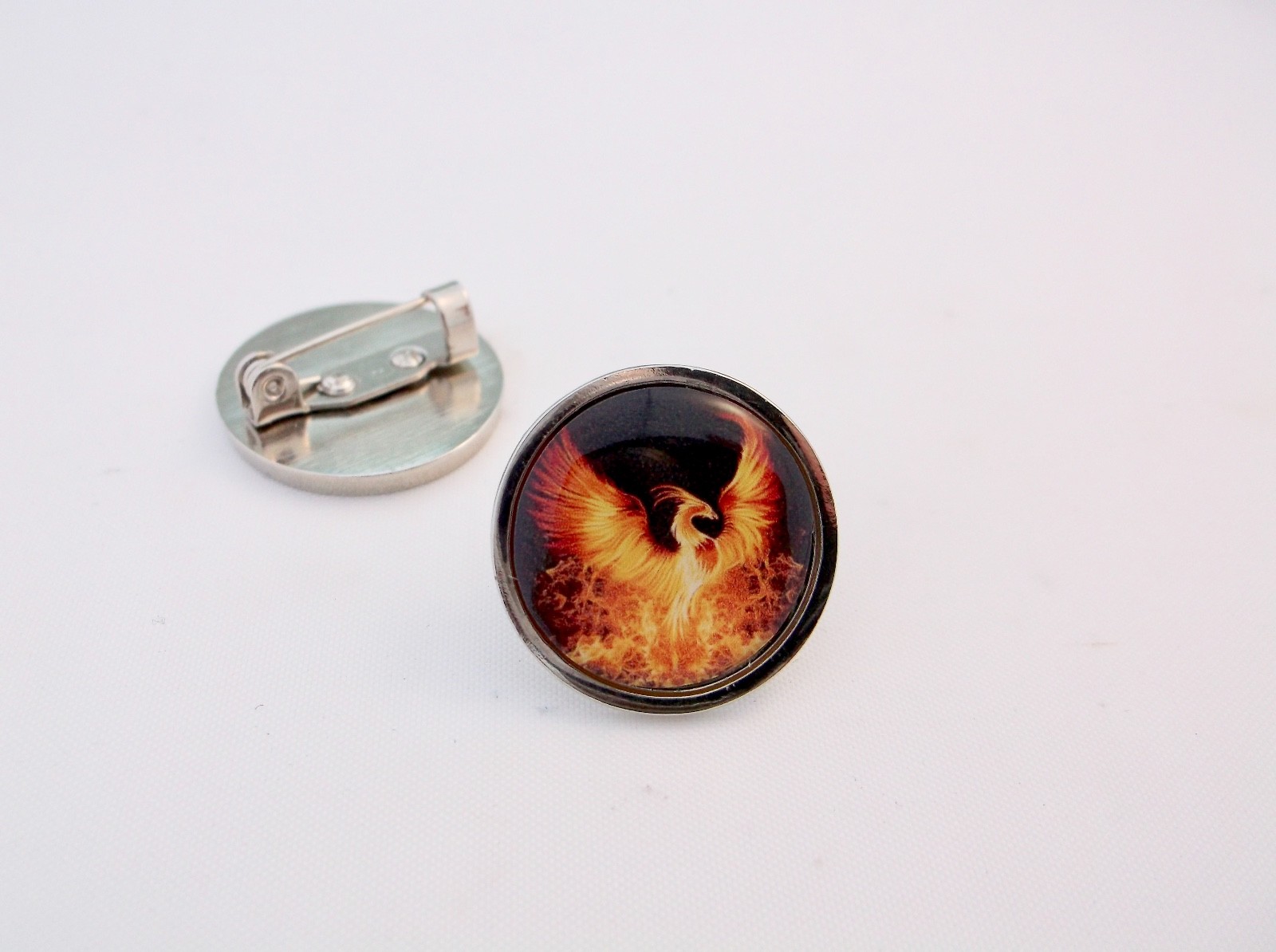 PHOENIX LAPEL PIN BADGE TIE TACK BROOCH CLIP GIFT | eBay UK