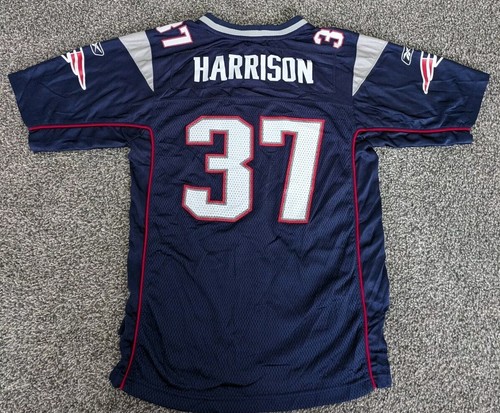 New England Patriots Rodney Harrison #37 Reebok Jersey Youth L 14-16 ...