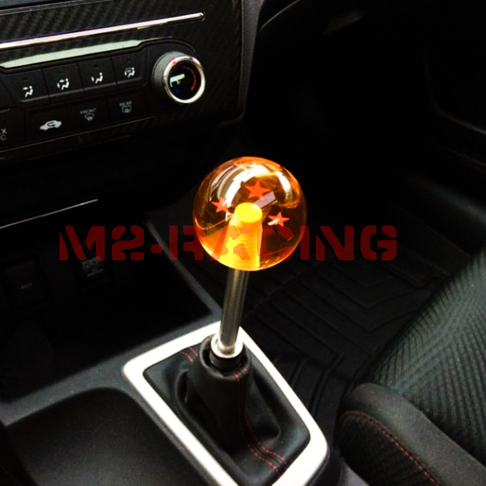 Orange Dragon Ball Shift Knob Shifter with Adapter Universal Manual ...