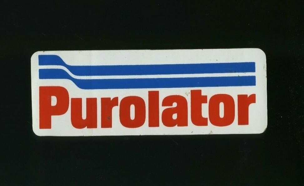 1970s Purolator Filters Race Sticker / Decal - Vintage NASCAR, NHRA ...