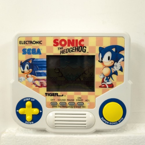 Sonic the Hedgehog Tiger Electronic LCD Handheld Game 1988 80s 90s ...