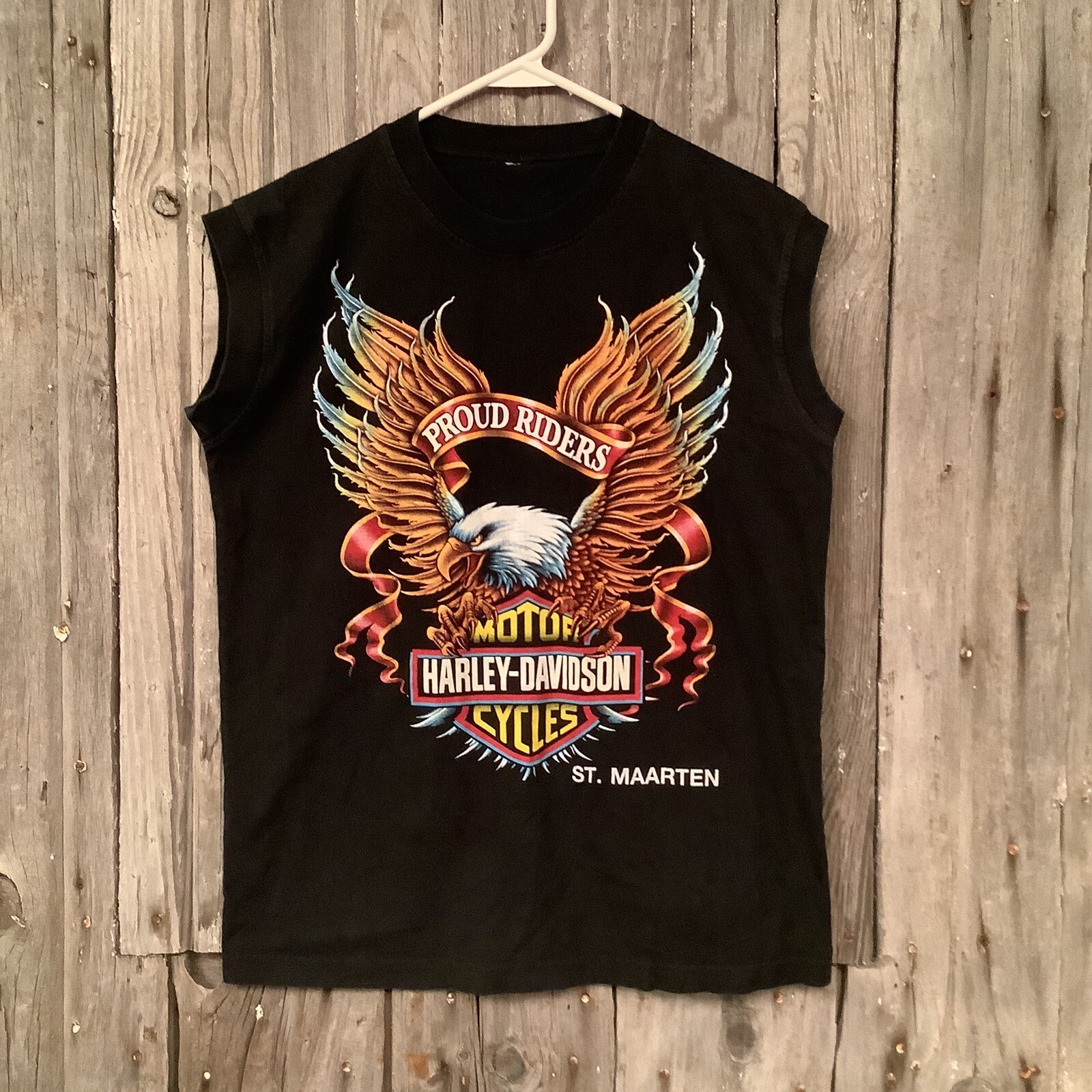 Harley Davidson Motorcycle Proud Riders Graphic T Shi… - Gem