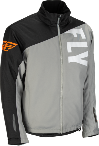 FLY Racing - 470-41234X - AURORA JACKET GREY/BLACK/ORANGE 4X | eBay