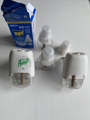 Lot De Diffuseurs Anti Moustiques Pyrel Raid Vides | eBay