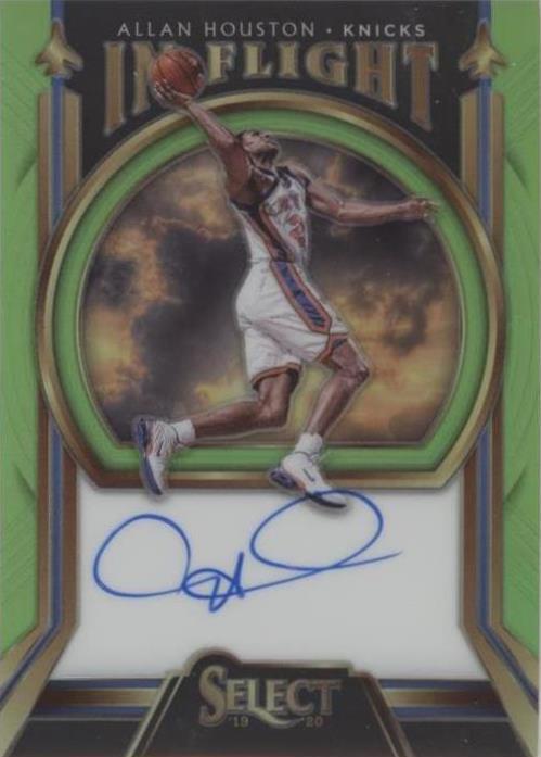 2019-20 Panini Select - In Flight Signatures Allan Houston #IF-AHS Neon ...