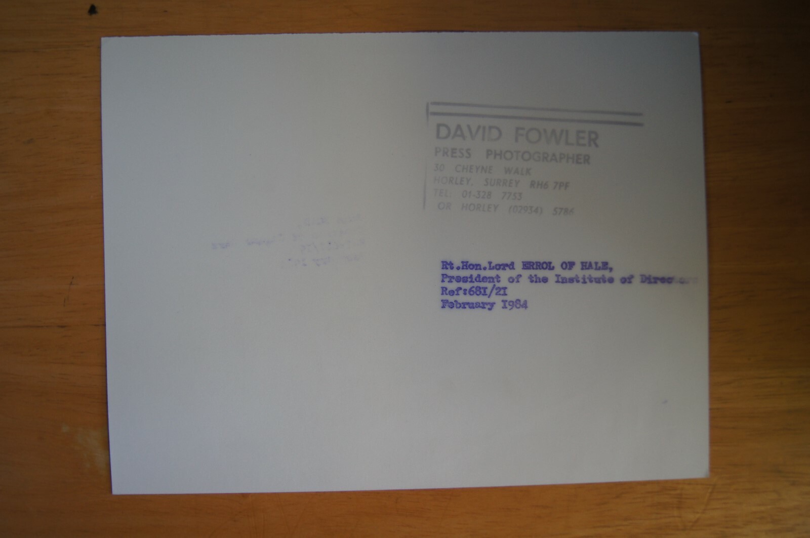 MICHAEL JOPLING MP Westmorland Lord ERROL Of HALE Vintage Press ...