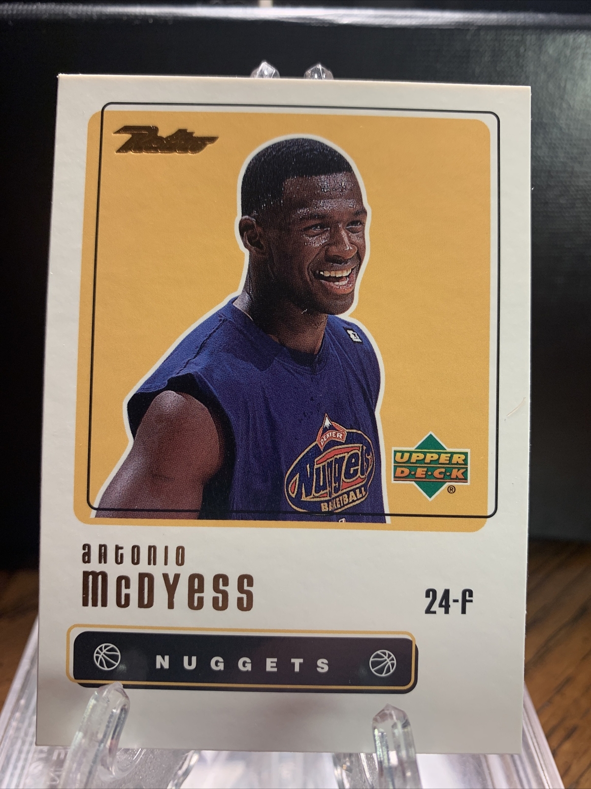 1999-00 Upper Deck Retro Denver Nuggets Ball Card #28 Antonio McDyess ...