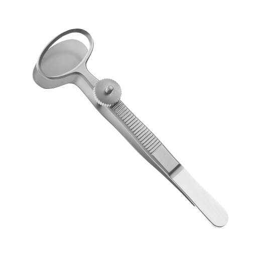 Desmarres Chalazion Forceps, 3.5", Oval, Inside Ring Diameter 17x28mm ...