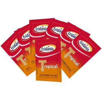 Sachets Monodose Sucre De Canna Eridania Tropical de Carton 5 KG Tray ...