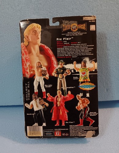WWE Classic Superstars Ric Flair in Red Robe with Title Belt. Jakks ...
