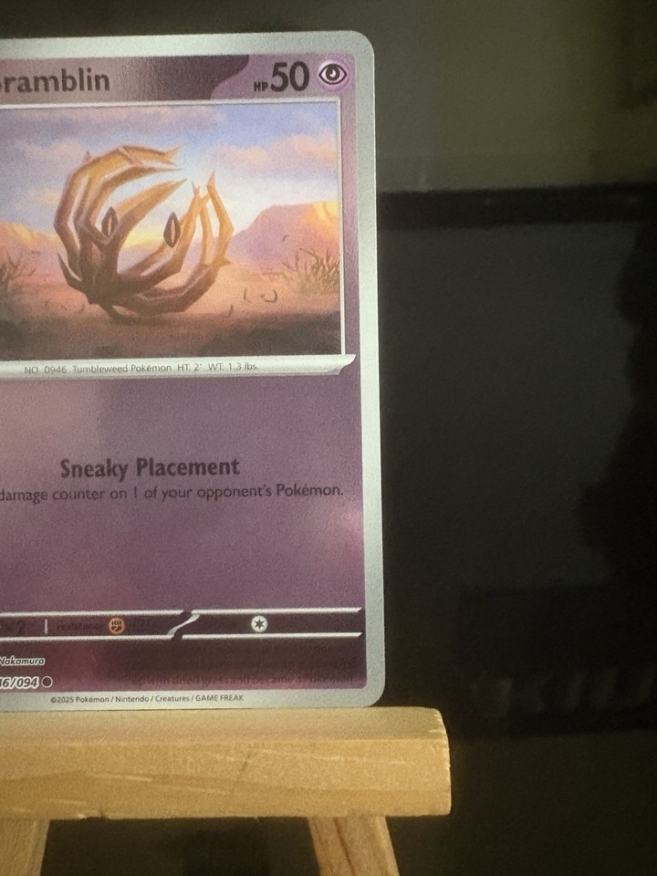 Bramblin 046/094 Me02: Phantasmal Flames Reverse Holo Common Pokemon ...