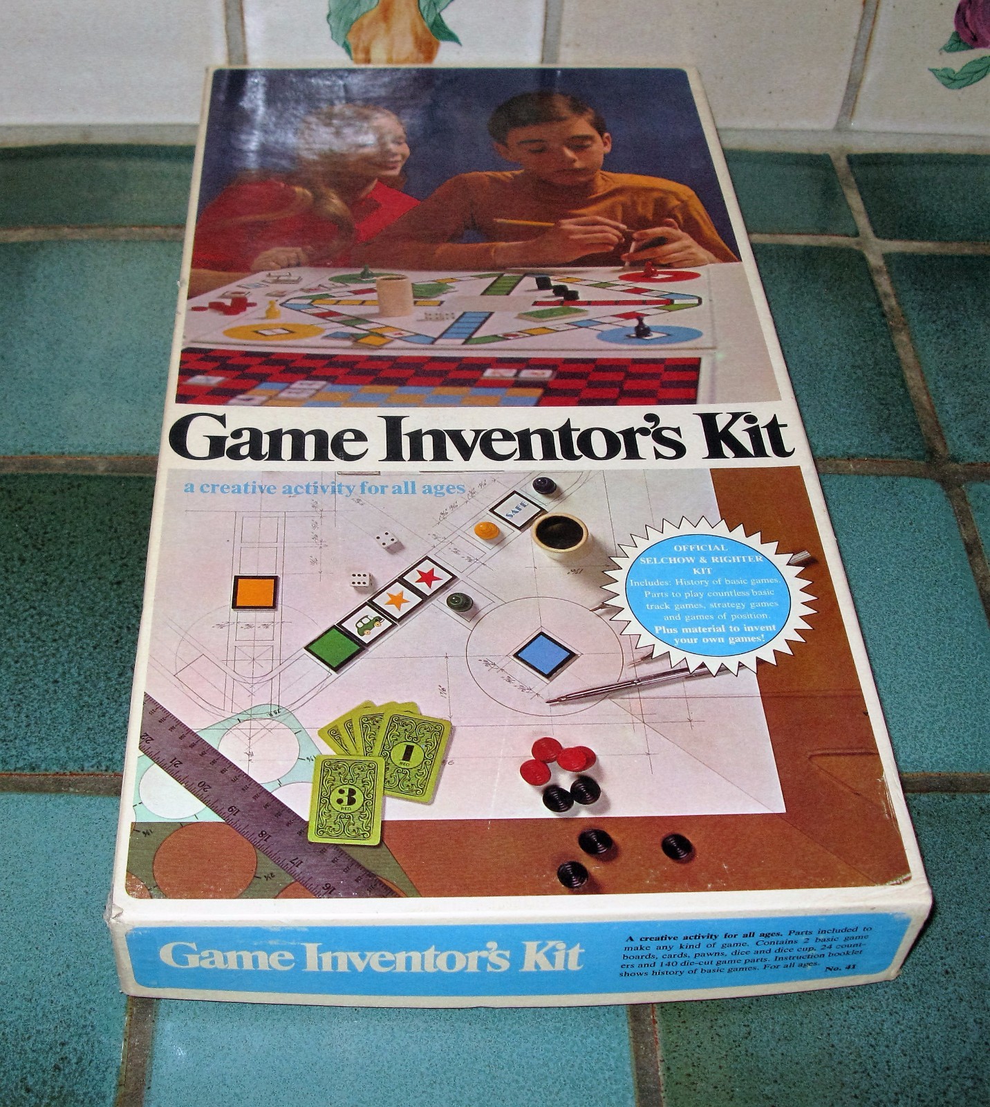 GAME INVENTOR'S KIT GAME BY SELCHOW & RIGHTER #41 (1968) (COMPLETE) | eBay