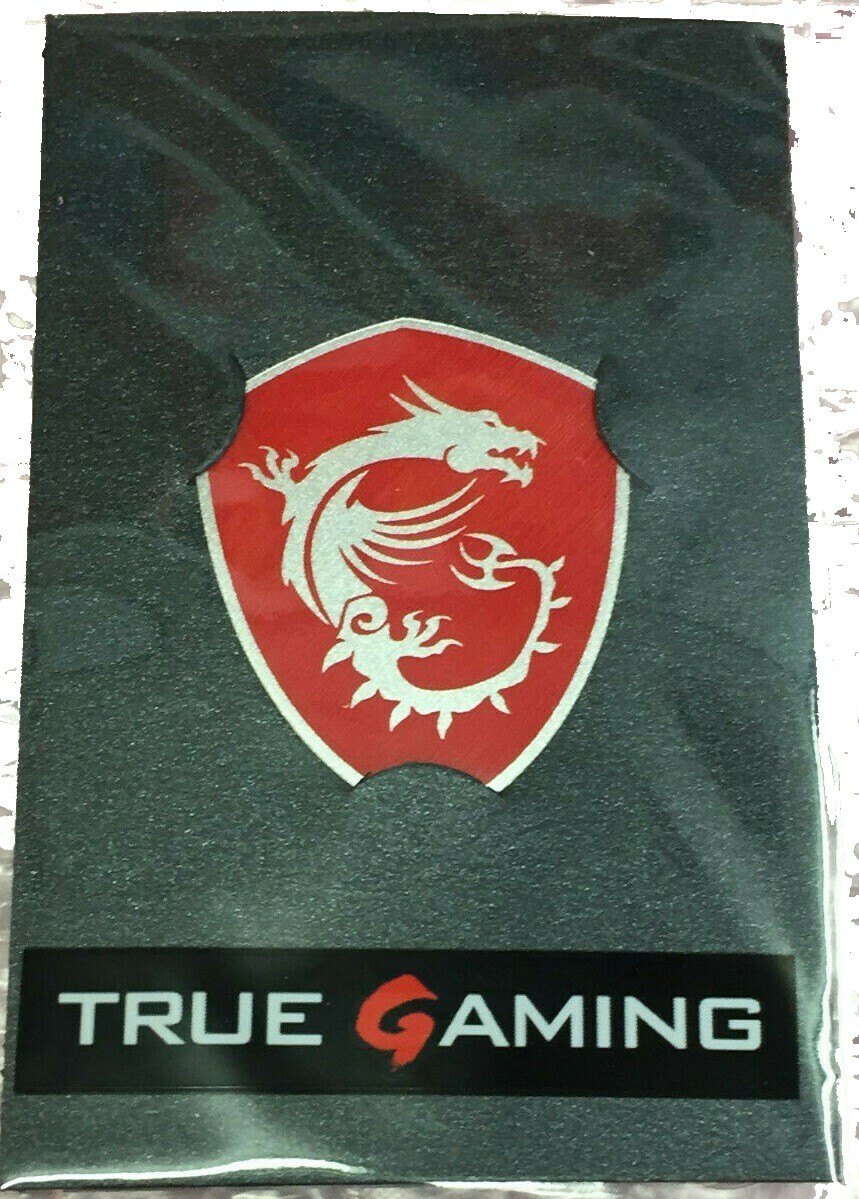 Original MSI Dragon Shield True Gaming Sticker (e29-7b16013-h48 ...