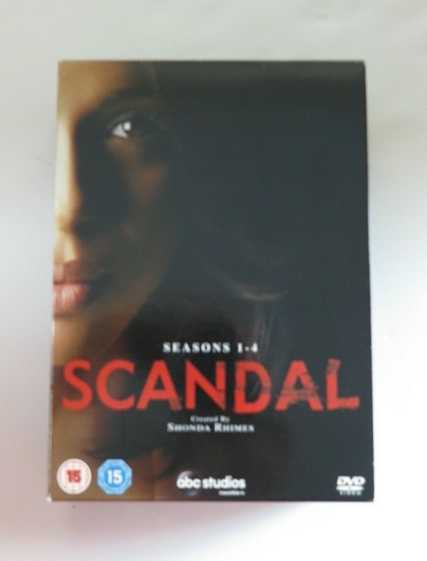 Scandal Season 4 Dvd Cover