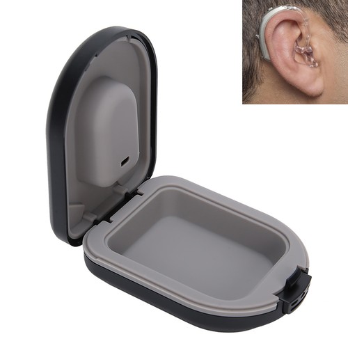 Sturdy Portable Hearing Aid Case Pratical Hearing Aid Storage Box (6 ...