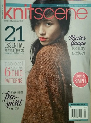 Knit Scene 21 Essential Projects Master Gauge Patterns Winter 2015 FREE ...
