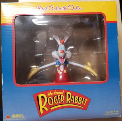 Roger Rabbit Vinyl Collectible Dolls Medicom Toy Figure with Box Used ...