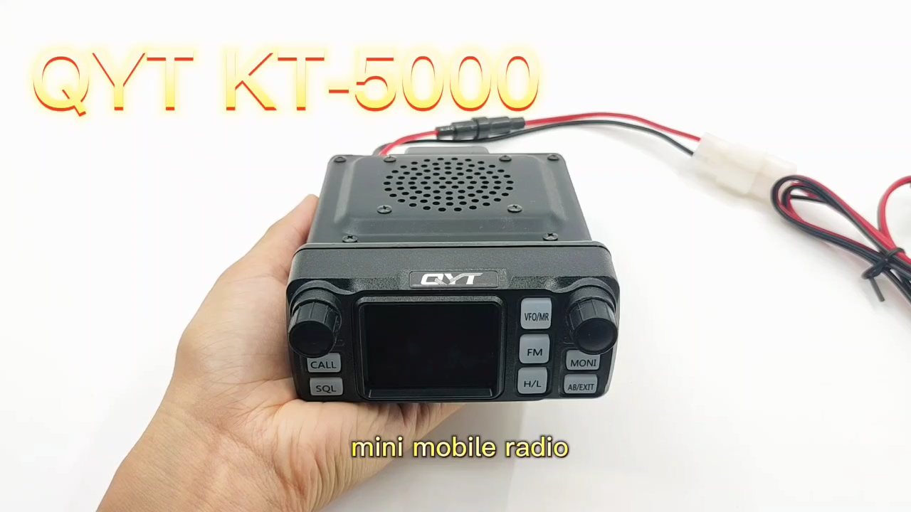 QYT KT-5000 25W Dual Band 144/430MHz Mini Mobile Radio with Separable ...