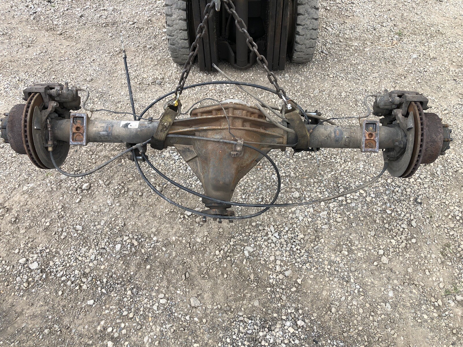 2003-2008 DODGE RAM 2500 3500 rear axle 11.50 AAM american axle 3.73 | eBay