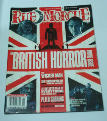 RUE MORGUE MAGAZINE #133 MAY 2013 BRITISH HORROR PETER CUSHING ...