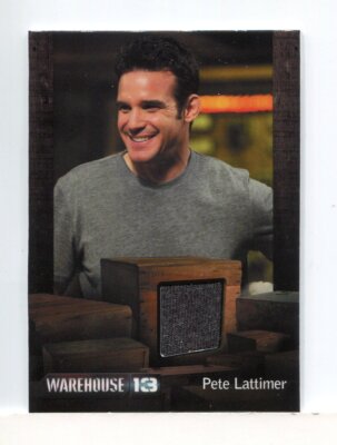 Warehouse 13 Season 1 One Pete Lattimer's Gray Shirt Costume Card | eBay
