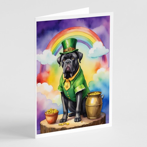 Cane Corso St Patrick's Day Greeting Cards Envelopes Pack of 8 ...