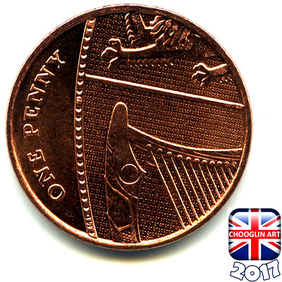 A BRITISH 2017 ELIZABETH II ONE PENNY 1p COIN, 8 Years Old! | eBay