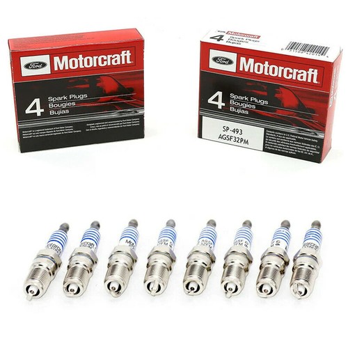 Genuine Motorcraft Platinum Spark Plug 8PCS for Ford/ Lincoln/ Mazda ...