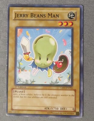 Jerry Beans Man - 1st Edition CRV-EN004 - YuGiOh | eBay