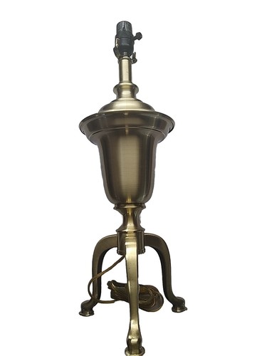 Excelsior Brass Tone Table Lamp 22 1/2" Tall | eBay