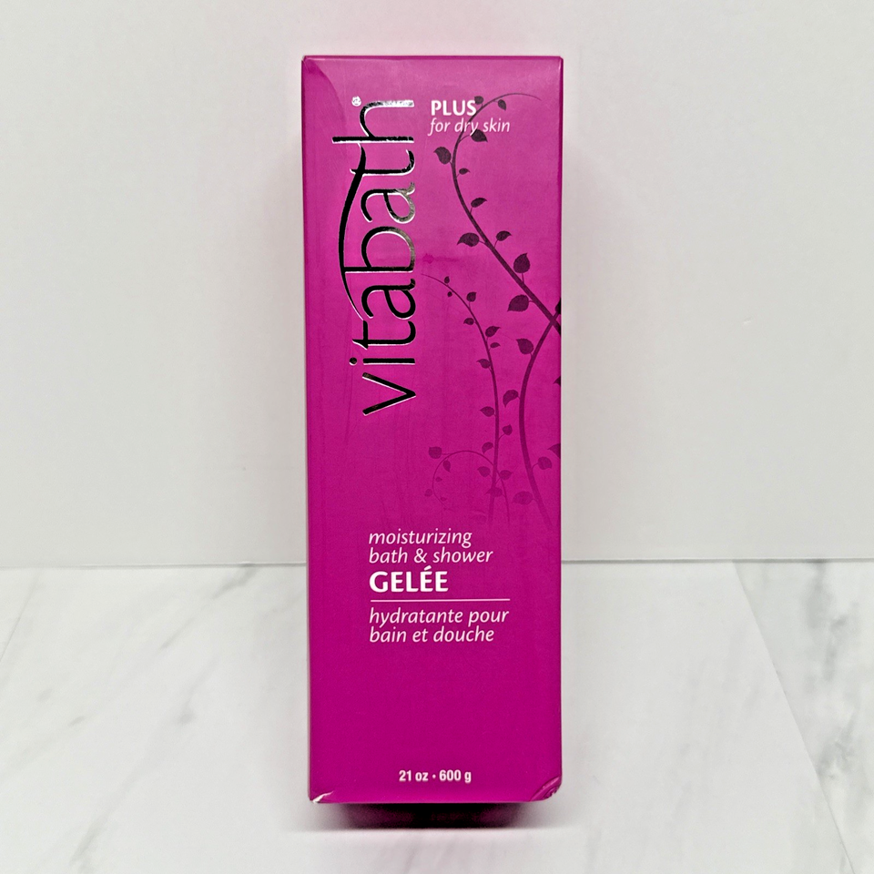 Vitabath Plus for Dry Skin Moisturizing Bath & Shower Gelee - 21 oz | eBay