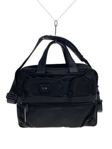 TUMI Nylon Briefcase Black with Initials Used 14x39cm From Japan | eBay UK