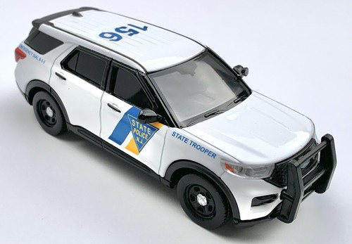 MotorMax 1/43 Scale 2022 Ford Explorer New Jersey State Police Custom ...