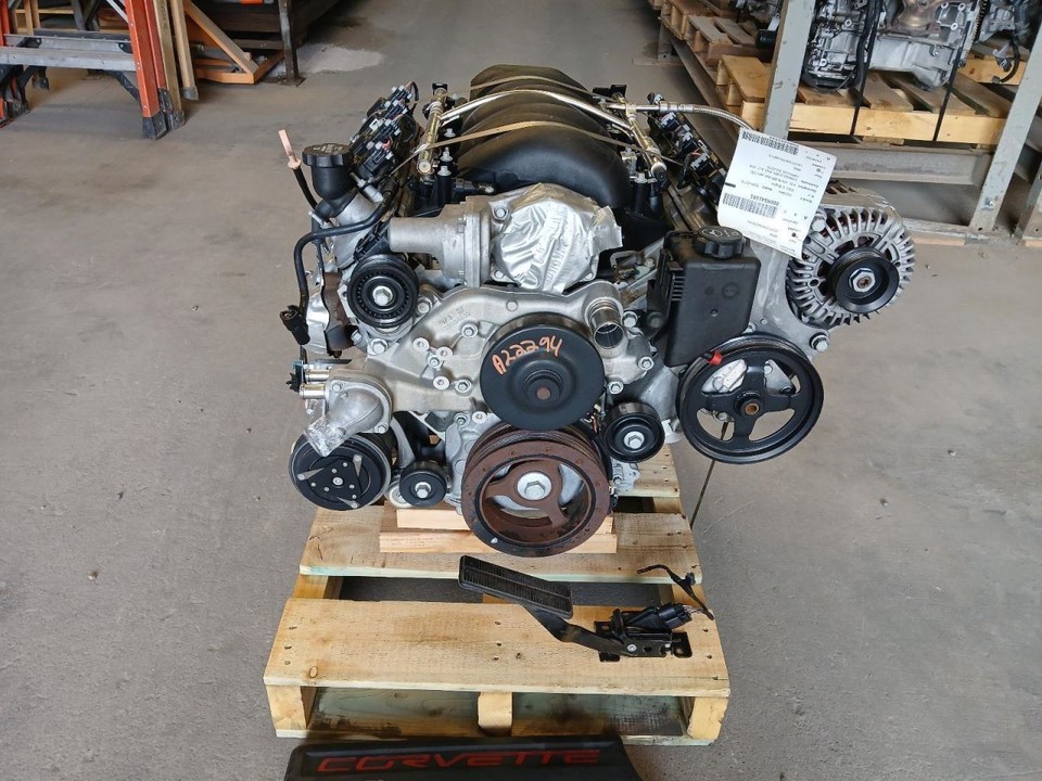 08-13 CORVETTE C6 6.2L LS3 ENGINE ASSEMBLY WITH ACCESSORIES | eBay
