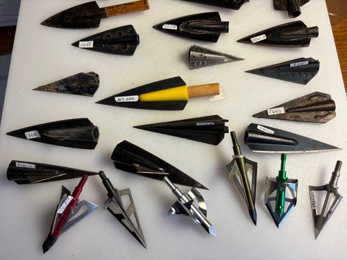 Lot of 28 Collectible Archery Broadheads (All Different) *Most Vintage ...