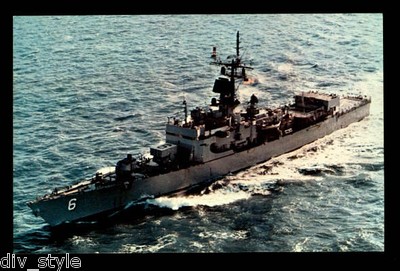 USS Julius A. Furer FFG-6 postcard US Navy ship Guided Missile Frigate ...