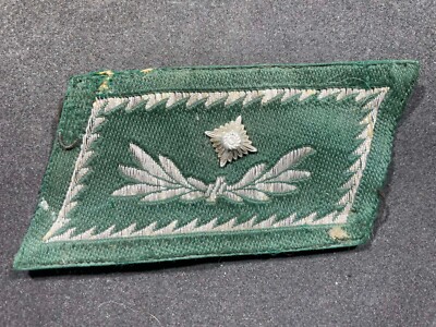 WW2 WWII German Military Heer Zoll Customs Border Guard Single Collar ...