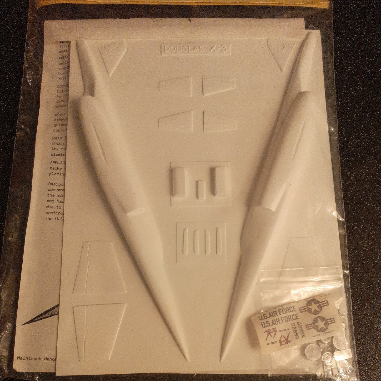 Project X 1:72 PX-003 Douglas X3 Stiletto Vacuform/Metal model kit | eBay